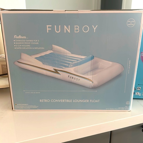 Funboy | Other | Brand New Funboy Pool Float Retro Convertible | Poshmark